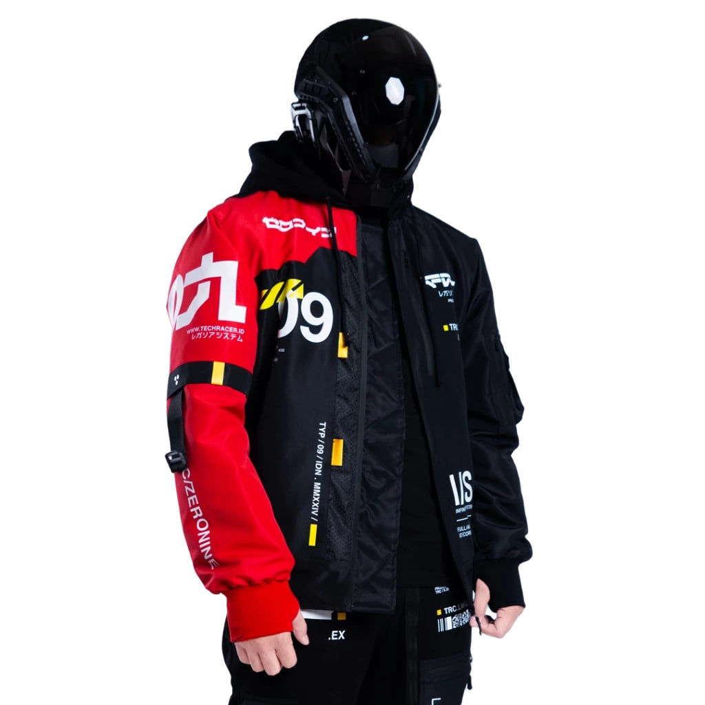Cyberpunk Windproof Jacket Bomber – CYBER TECHWEAR