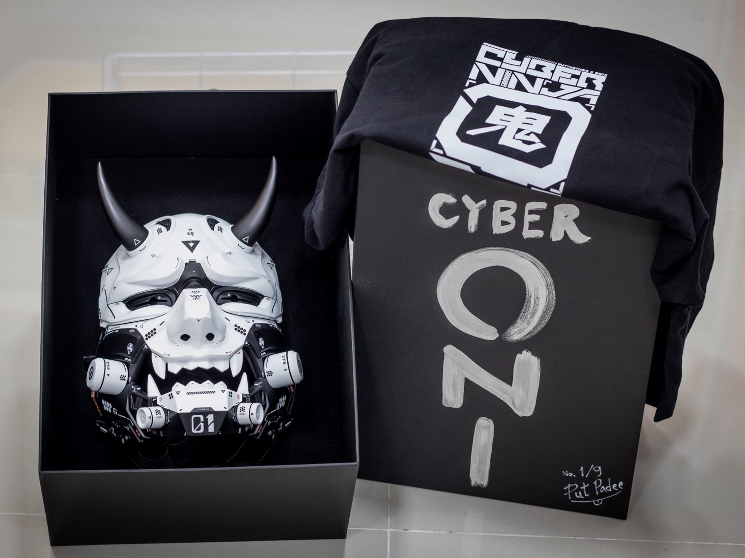 LIMITED EDITION Cyberpunk Oni Mask - Only 1 Left | Worldwide Shipping ...
