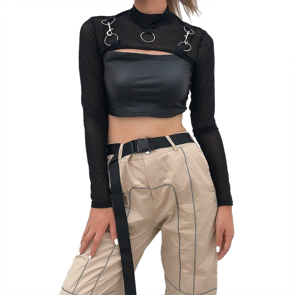 Crop Top Techwear: Unveil Your Edgy Side – TECHWEAR