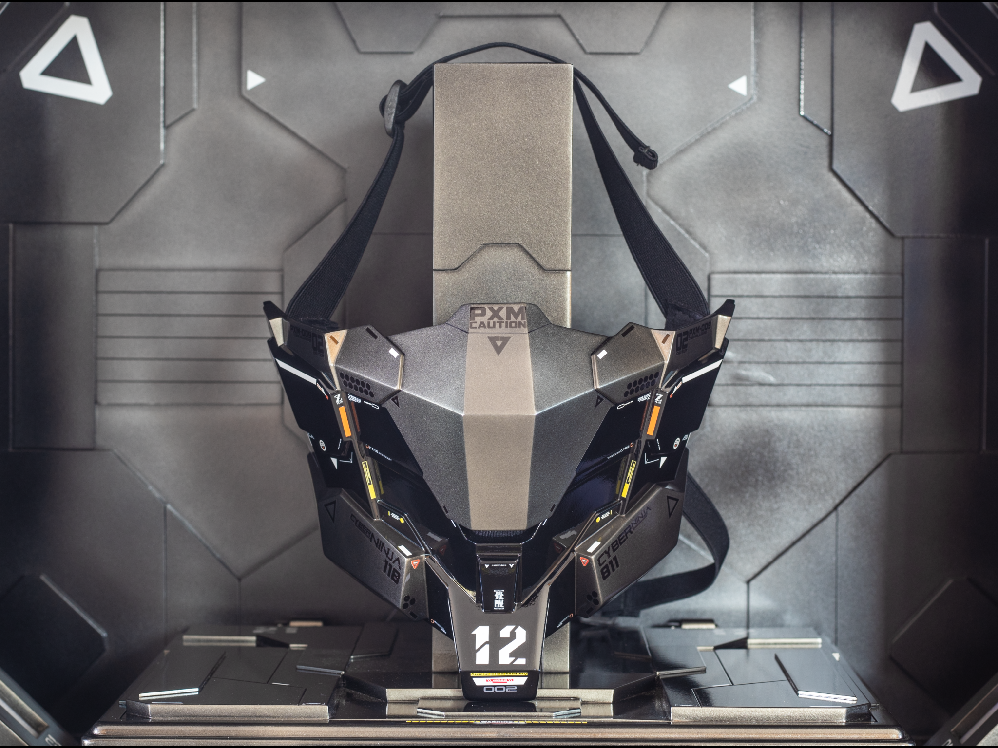 Loading image: Cyberpunk Techwear Mask Gray