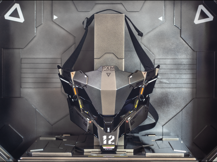 Loading image: Cyberpunk Techwear Mask Gray