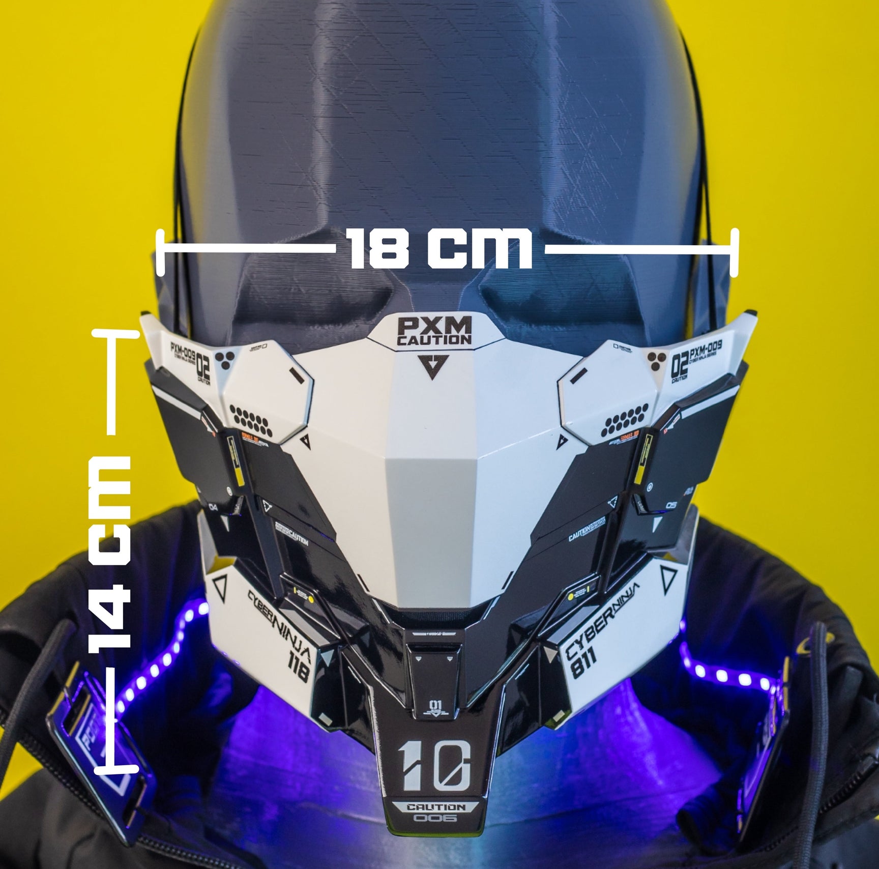 Bold and Futuristic: Cyberpunk Techwear Mask Ninja | CYBER TECHWEAR®
