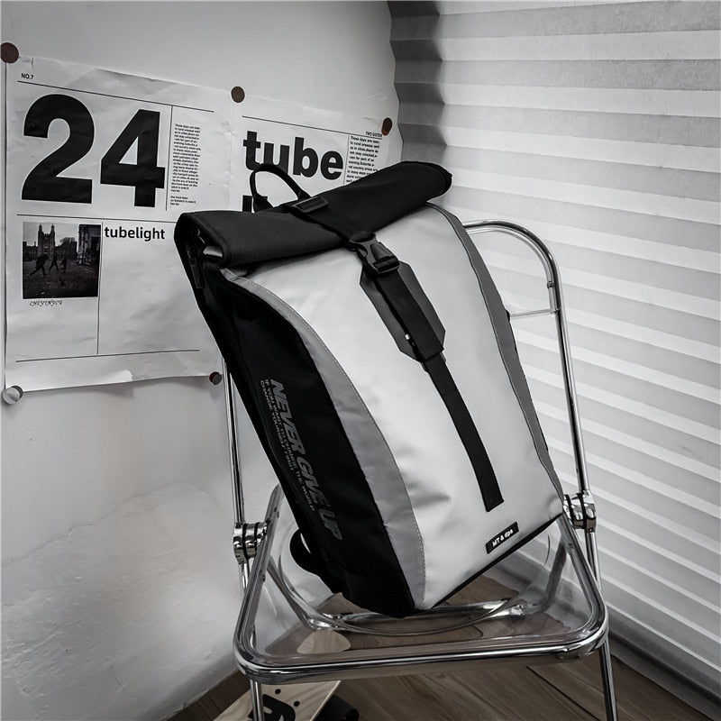 Reflective Techwear Backpack: Illuminate Your Urban Adventures – CYBER ...