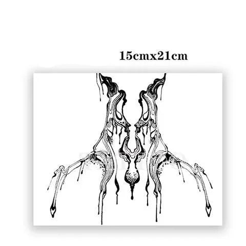 Cyberpunk neck tattoo | CYBER TECHWEAR®