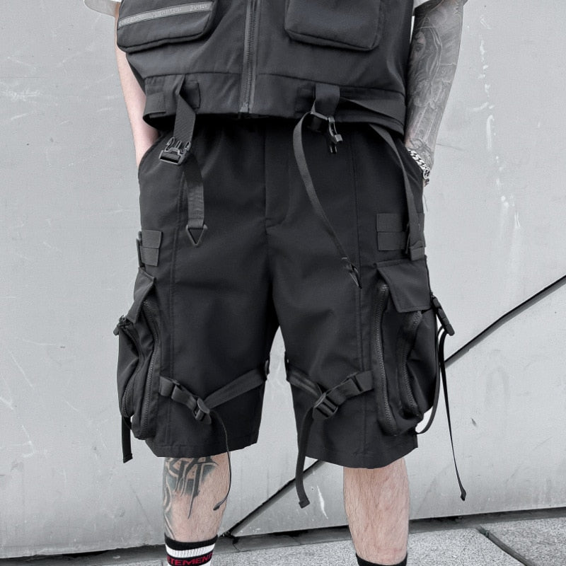 Techwear Summer Shorts Functional | Harajuku-Japanese Blend – CYBER ...