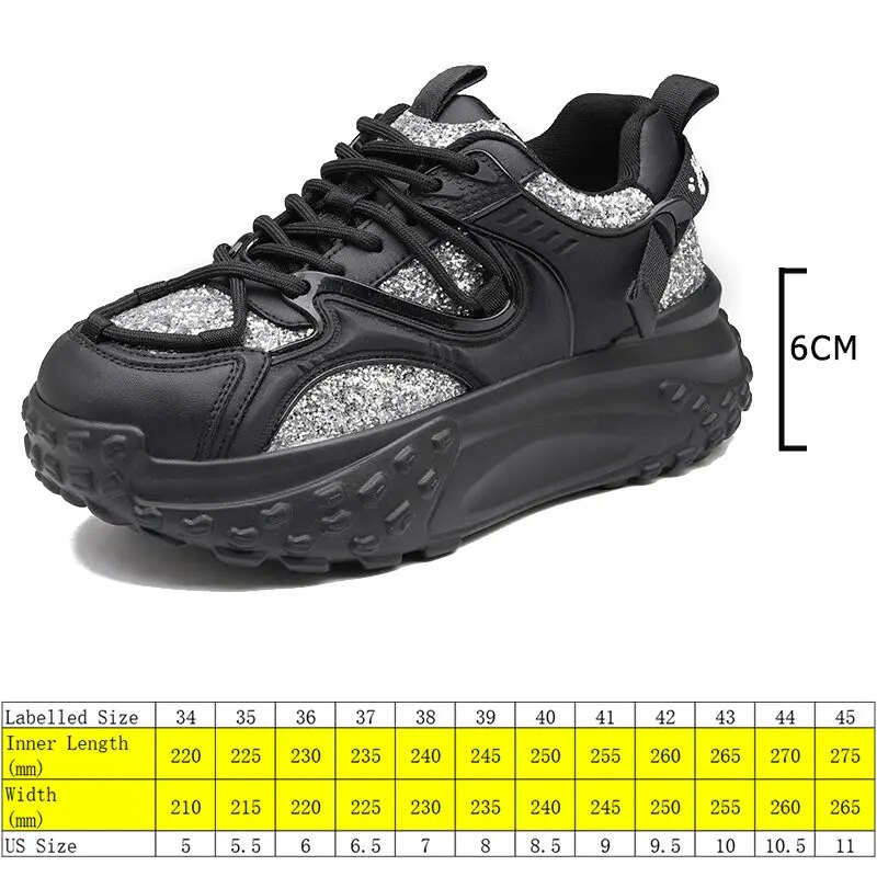 Women Techwear Sneakers Chunky | CYBER TECHWEAR®