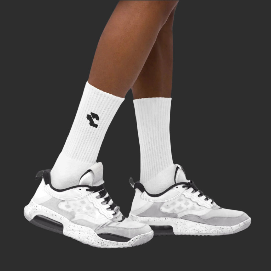 Home White Socks Cyber Techwear