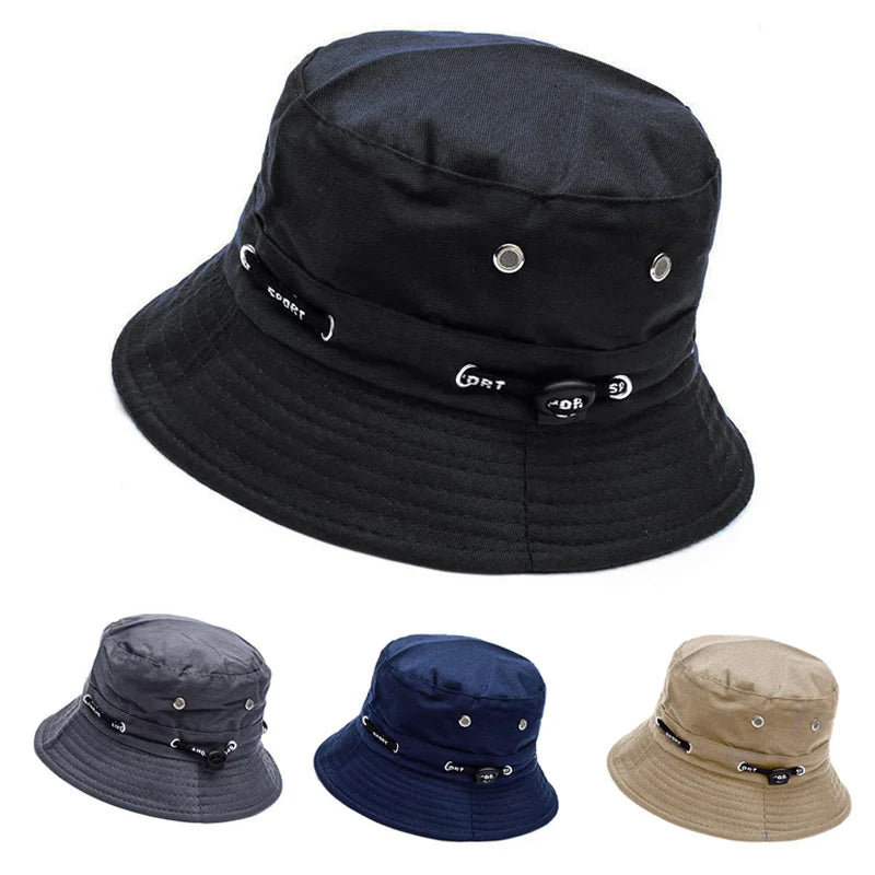 Adjustable Drawstring Bucket Hat | CYBER TECHWEAR®
