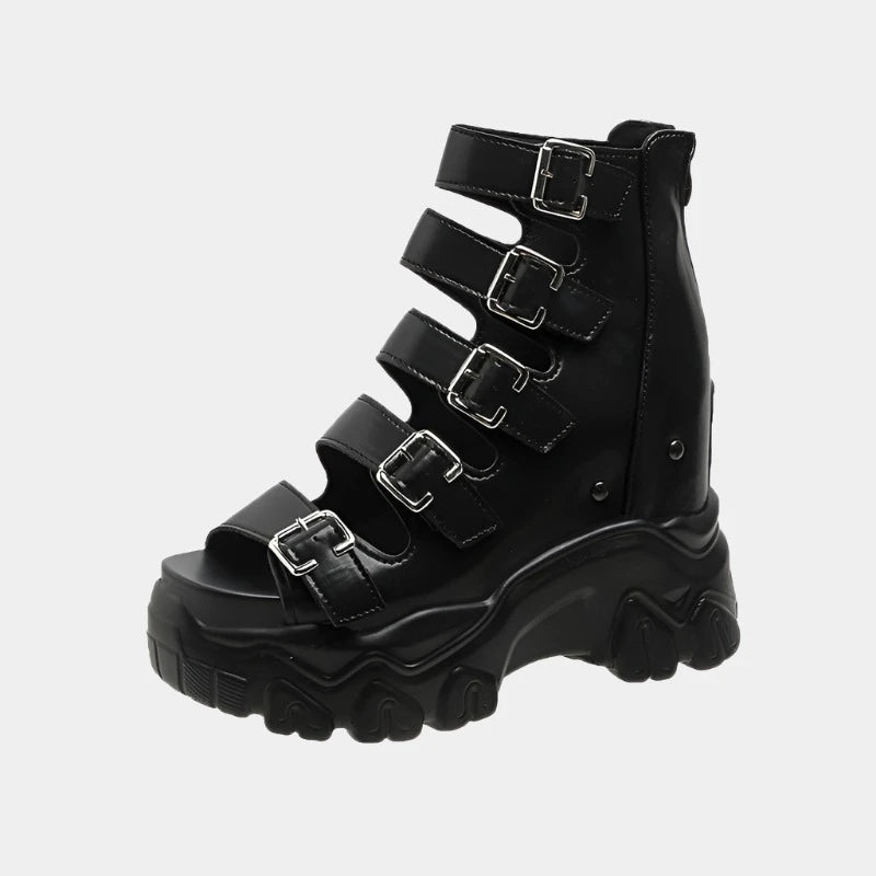 Chunky Gladiator Sandals | CYBER TECHWEAR®