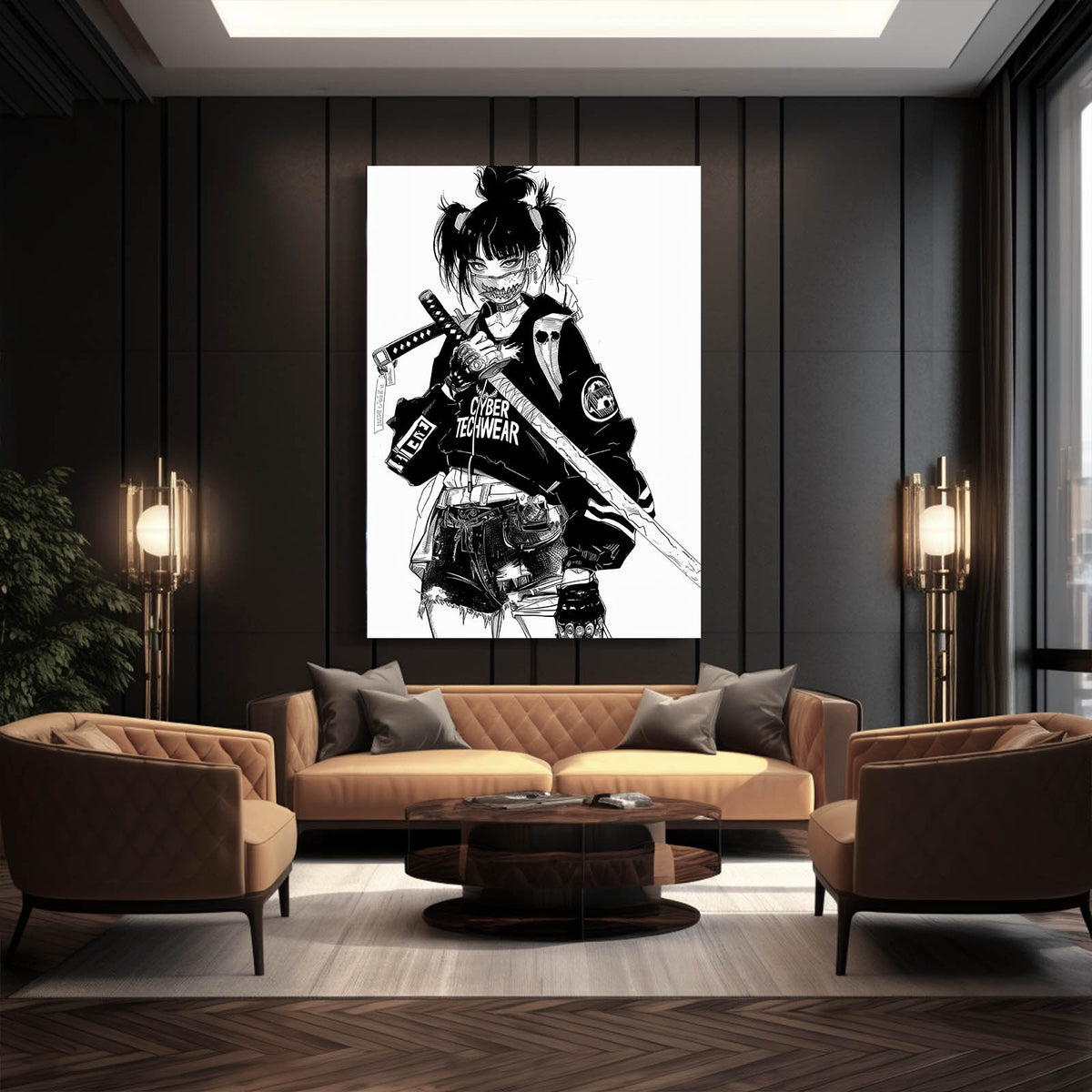 Arte Cyberpunk al atardecer | CIBER TECHWEAR® – CYBER TECHWEAR
