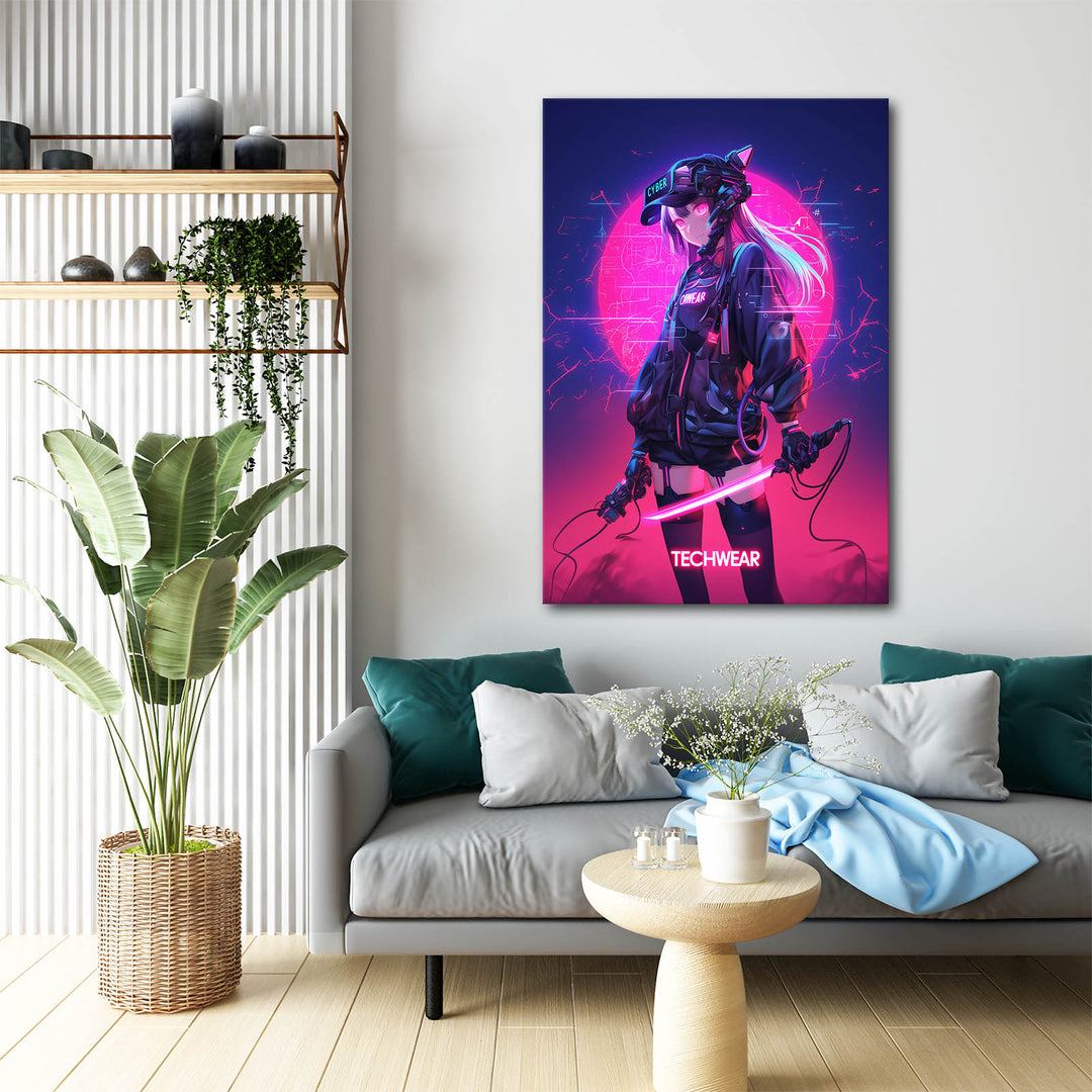 Home Cutting-Edge Neon Cyberpunk Art