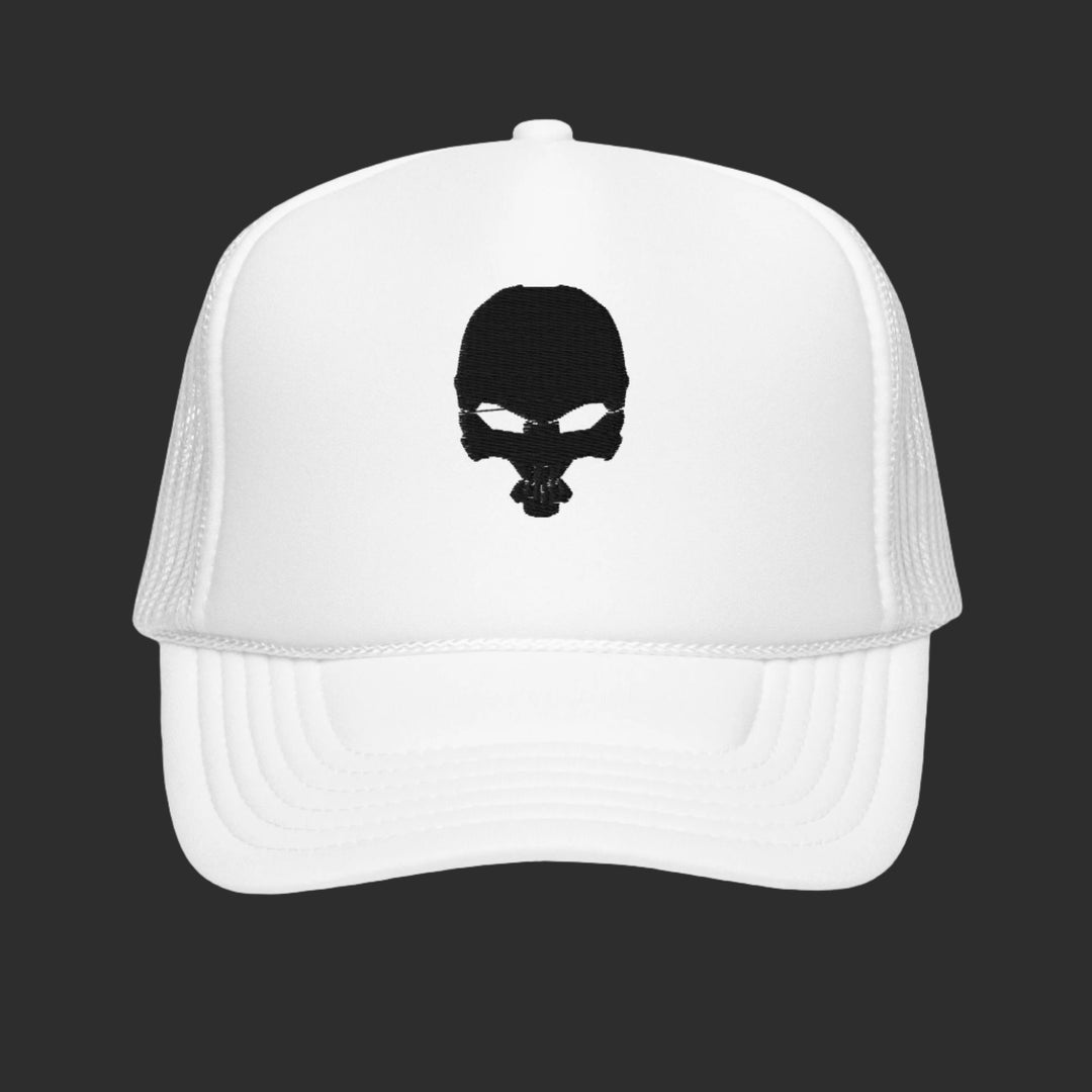 Home Cyber Blade Trucker Hat White