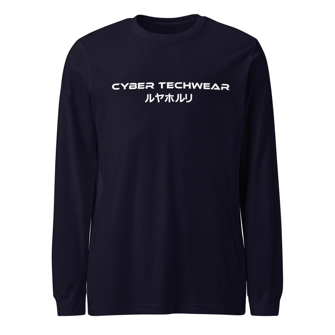 Loading image: Cyber Long Sleeve Graphic Tees