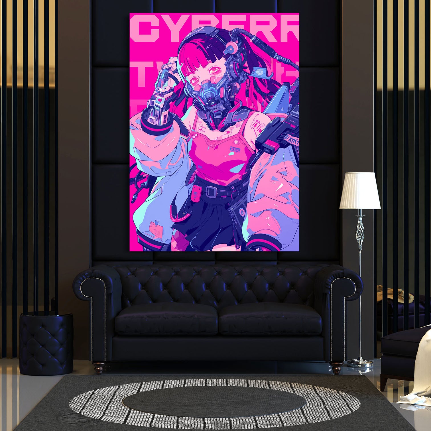 Home Cyberpunk Art Neon Valkyrie