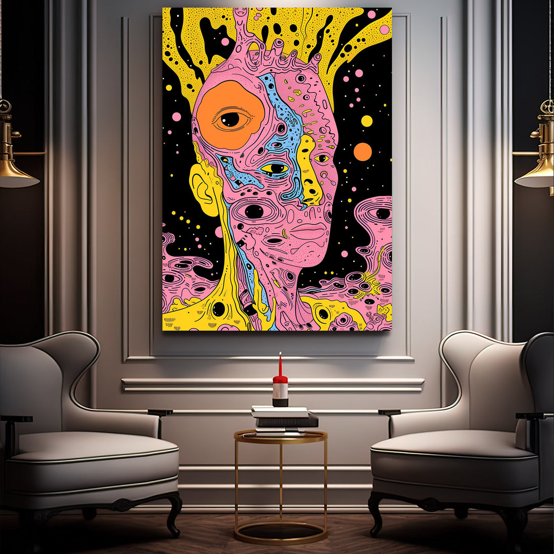 Home Cyberpunk Art Psychedelic Vision