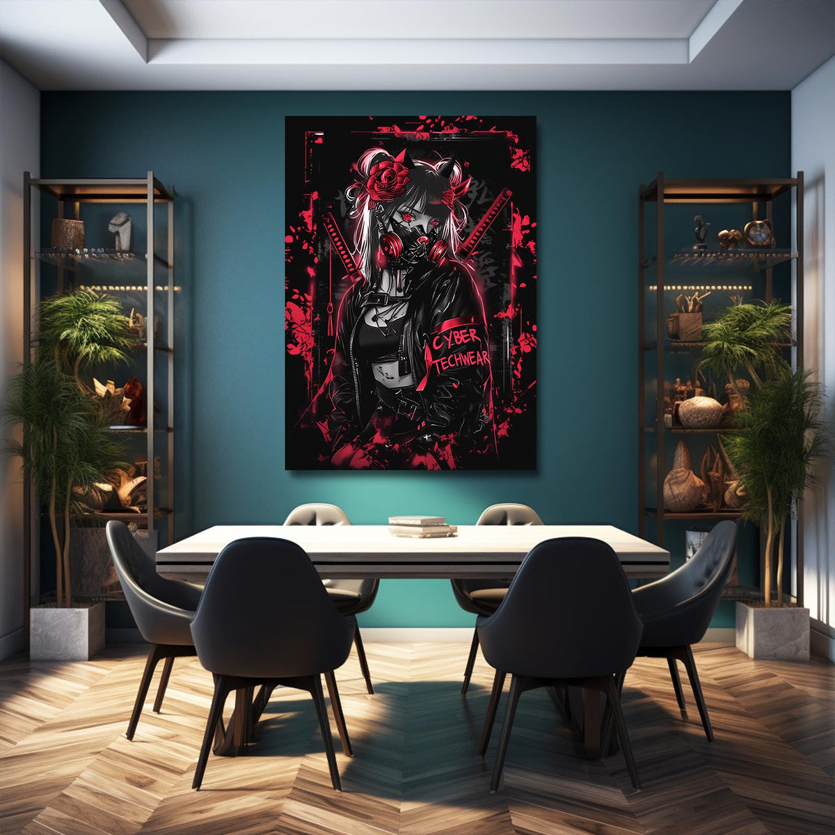 Arte Cyberpunk al atardecer | CIBER TECHWEAR® – CYBER TECHWEAR