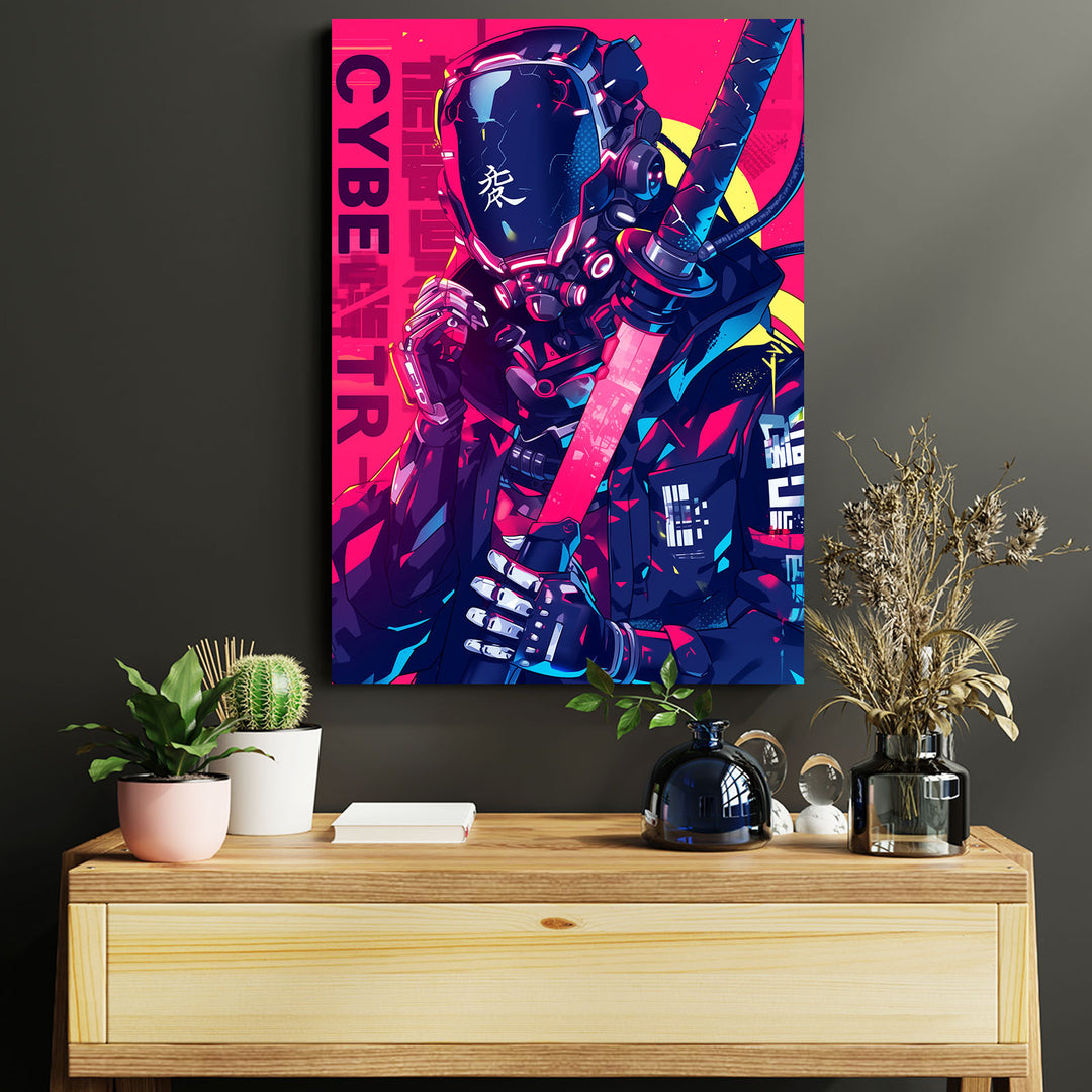 Home Cyberpunk Art Samurai Warrior