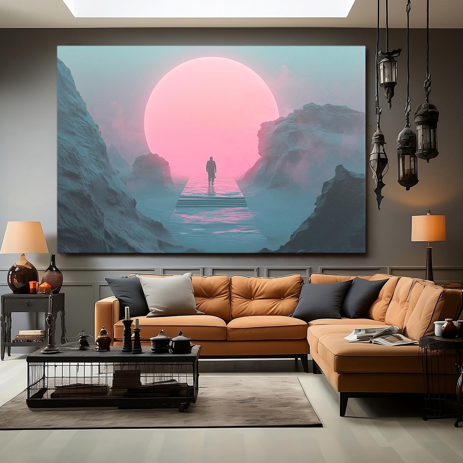 Home Cyberpunk Art Solar Pathway