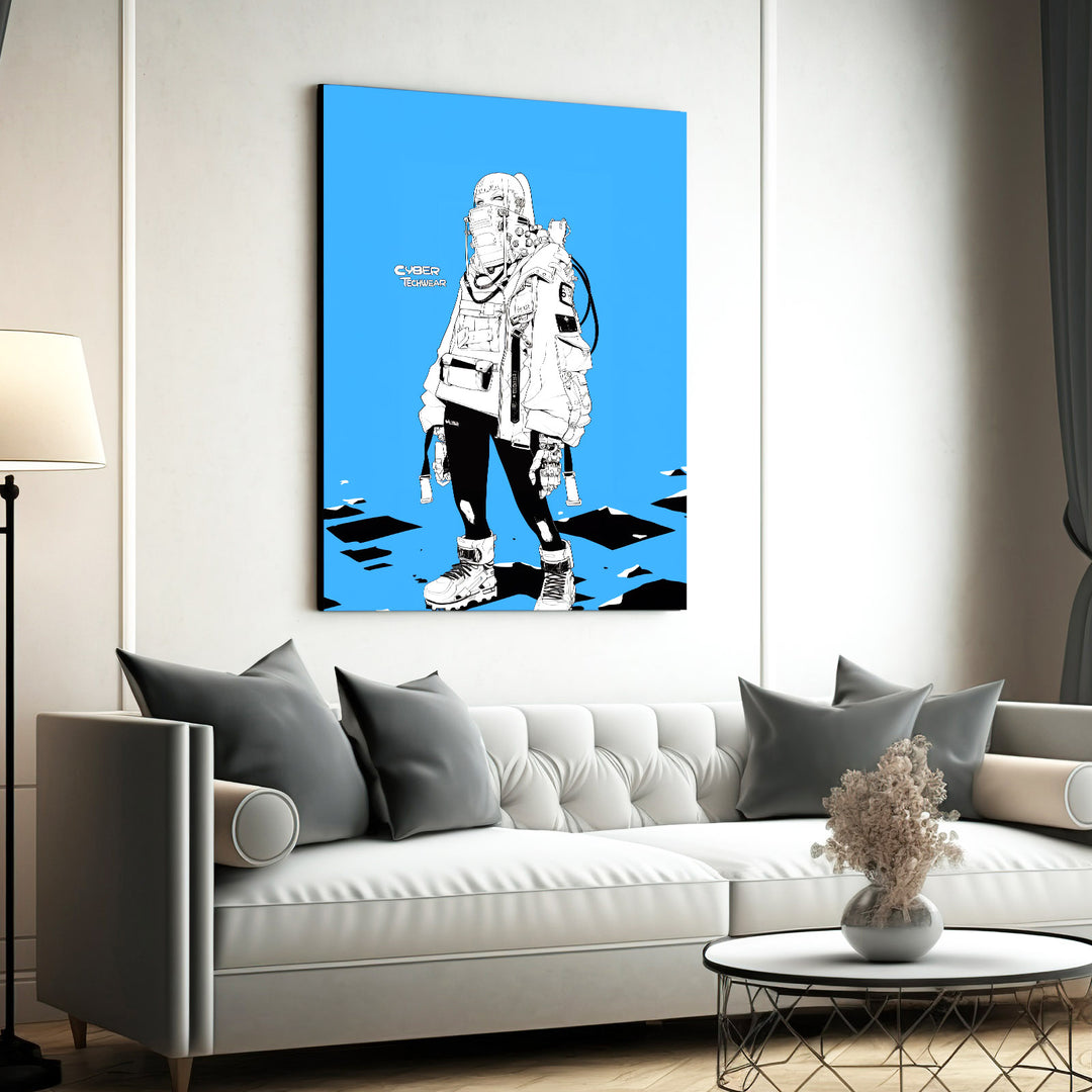 Cyberpunk Art Tech Nomad