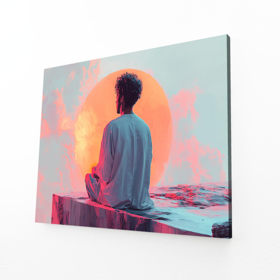 Home Cyberpunk Art Tranquil Dawn