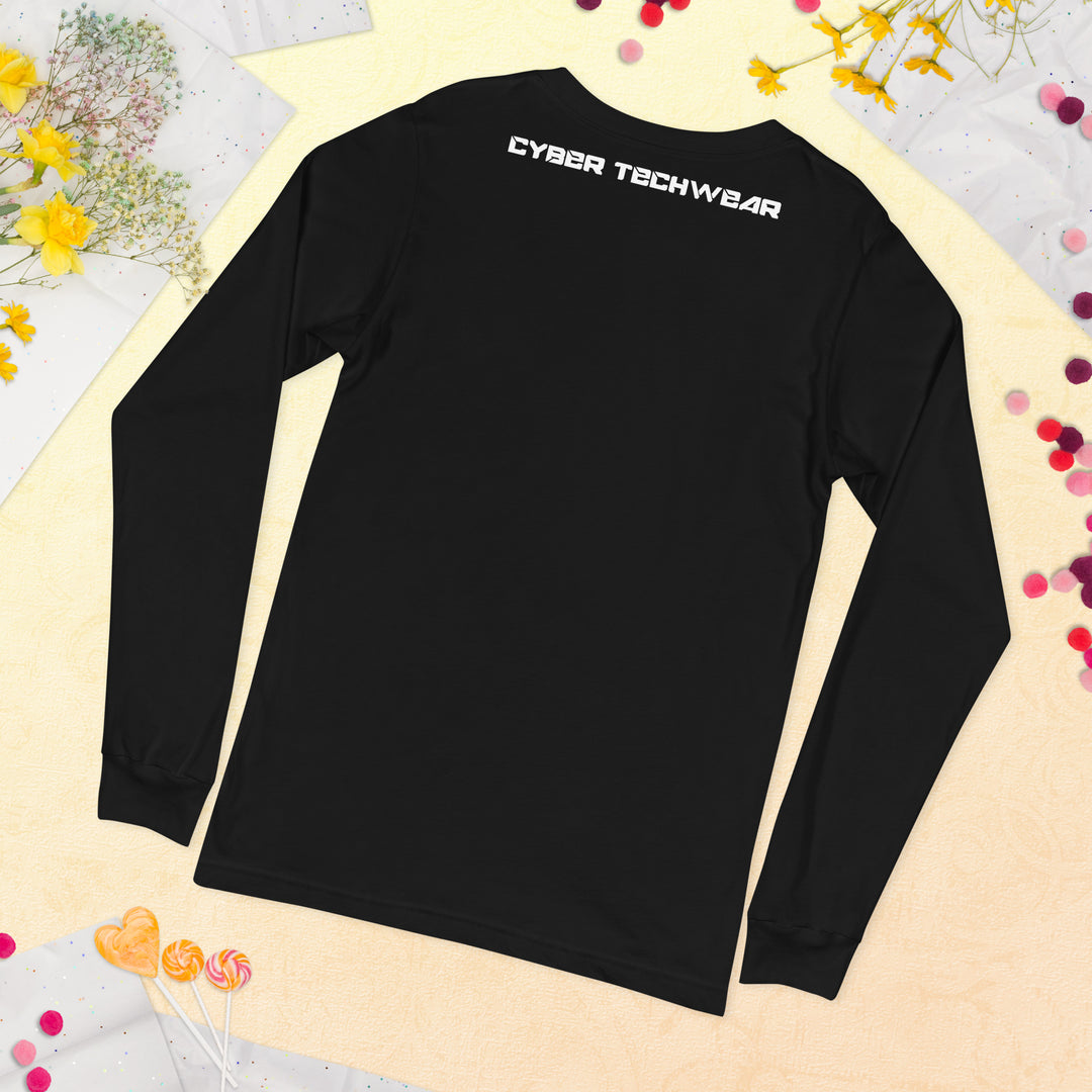 Loading image: Cyberpunk Long Sleeve Graphic Tees