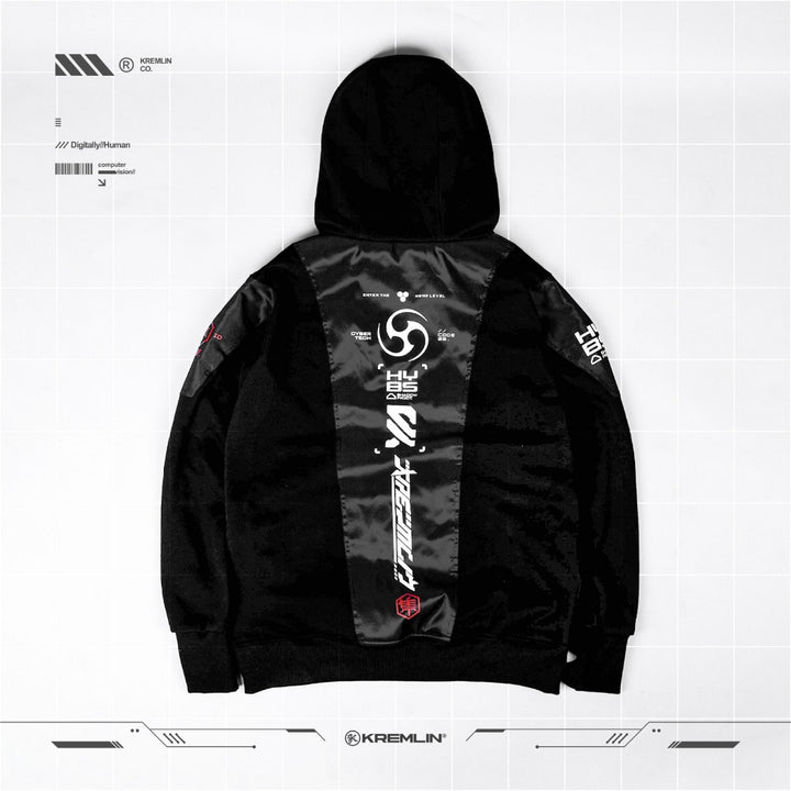 Home Cyberpunk samurai hoodie