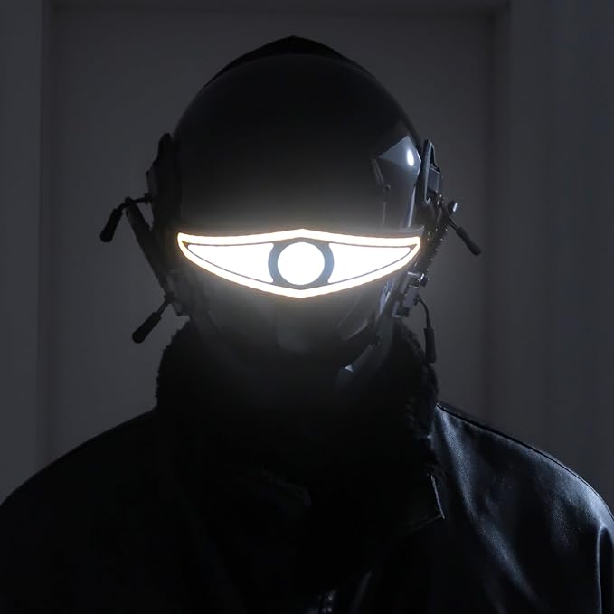 Cyclops Cyberpunk Helmet – CYBER TECHWEAR