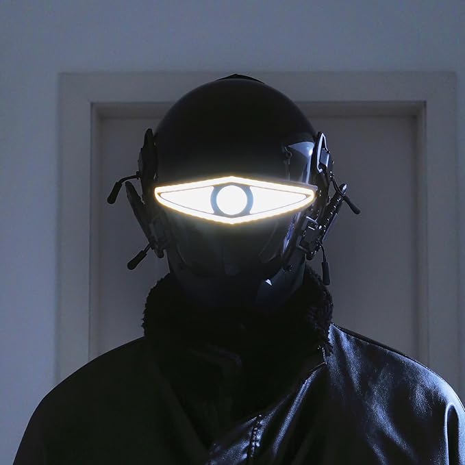 Cyclops Cyberpunk Helmet – CYBER TECHWEAR