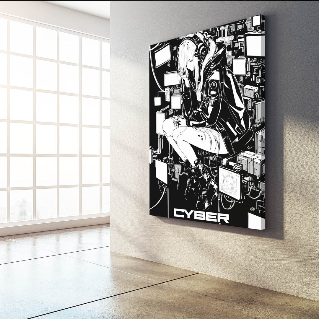 Loading image: Datastream Cyberpunk Art | CYBER TECHWEAR®