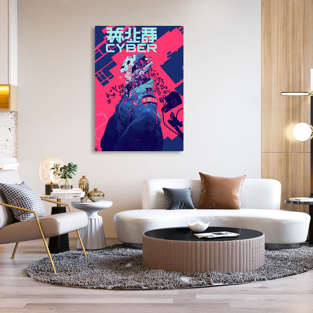 Loading image: Digital Fantasy Neon Cyberpunk Art | CYBER TECHWEAR®