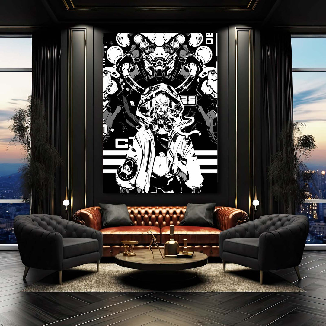 Home Digital Overlord Cyberpunk Art