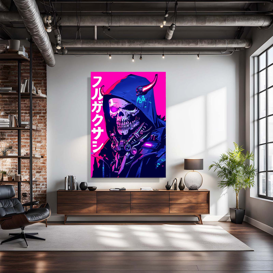 Loading image: Doomlord Cyberpunk Art | CYBER TECHWEAR®