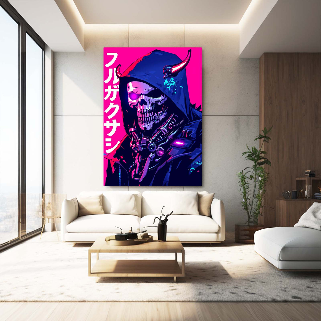 Loading image: Doomlord Cyberpunk Art | CYBER TECHWEAR®