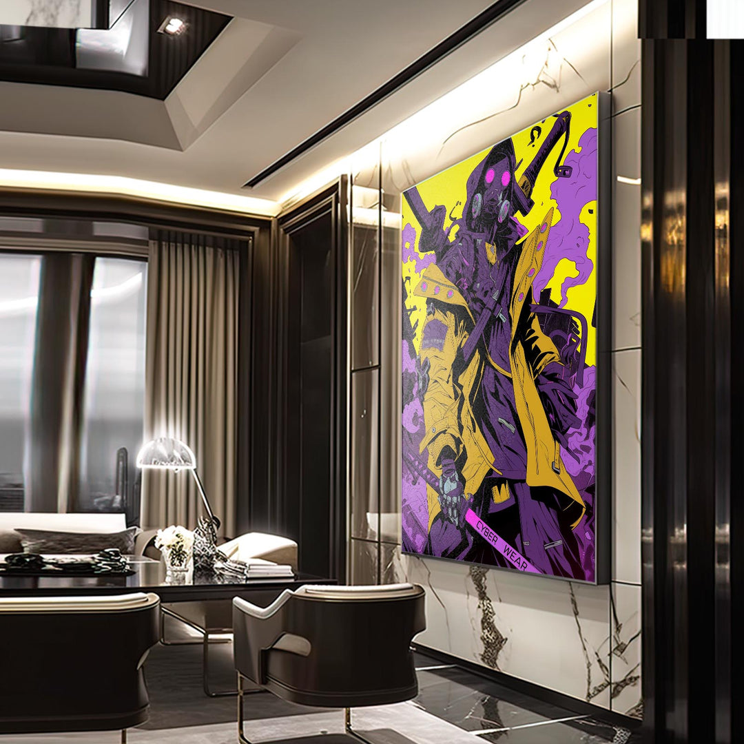 Dystopian Cyberpunk Art