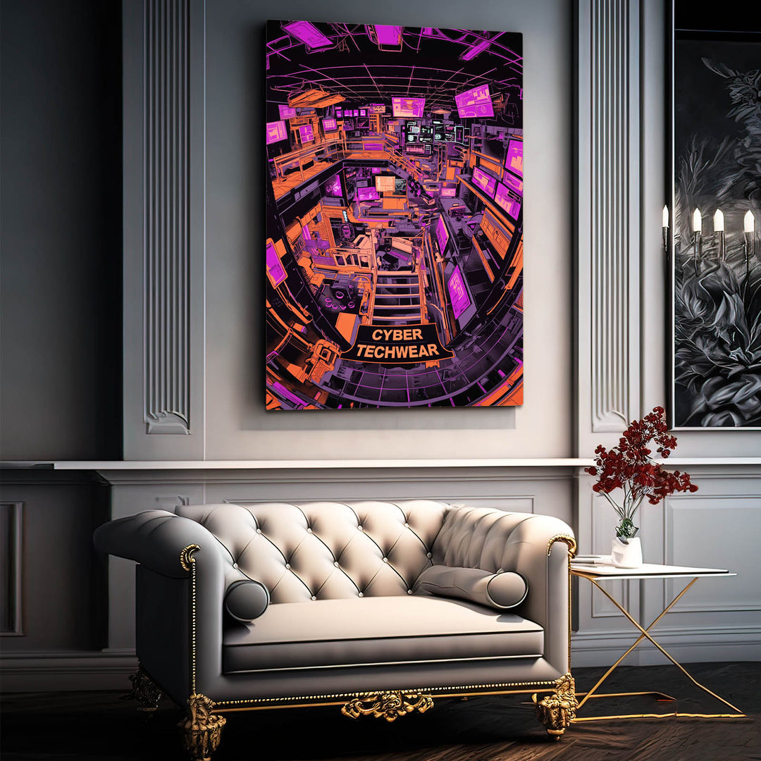 Electric Visuals Cyberpunk Art