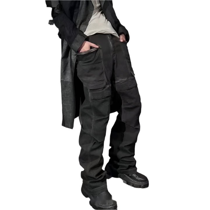 Heavy Jeans Cyberpunk Pants