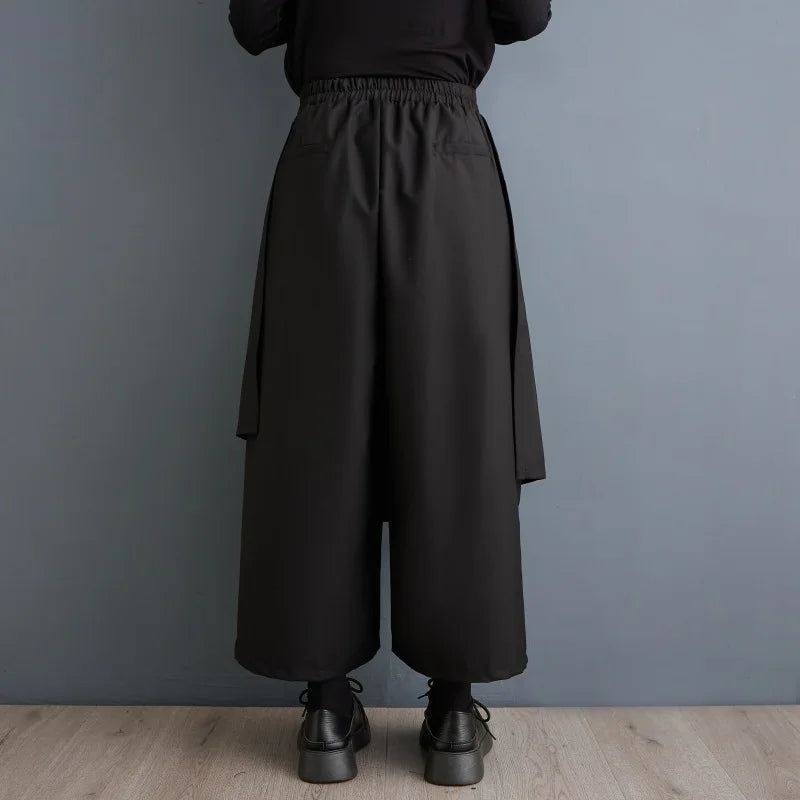 high Waist Skirt Pants | CYBER TECHWEAR®