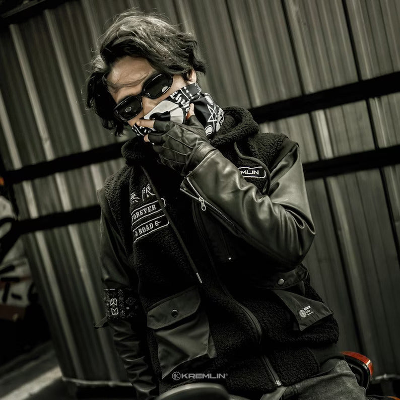 Stay Warm and Stylish with the High & Low Sherpa Techwear Vest! – CYBER ...