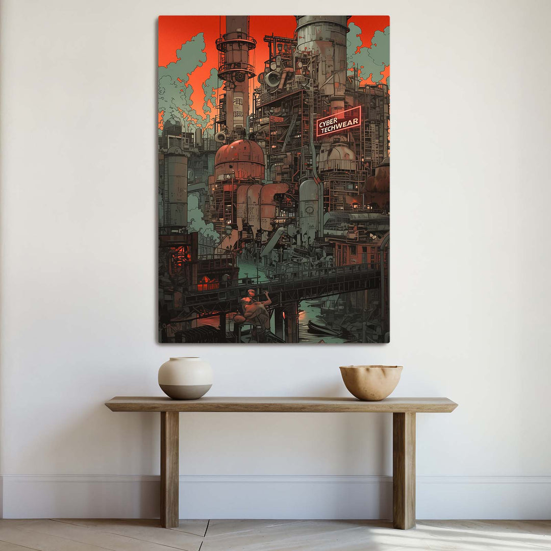 Loading image: Industrial Core Cyberpunk Art | CYBER TECHWEAR®