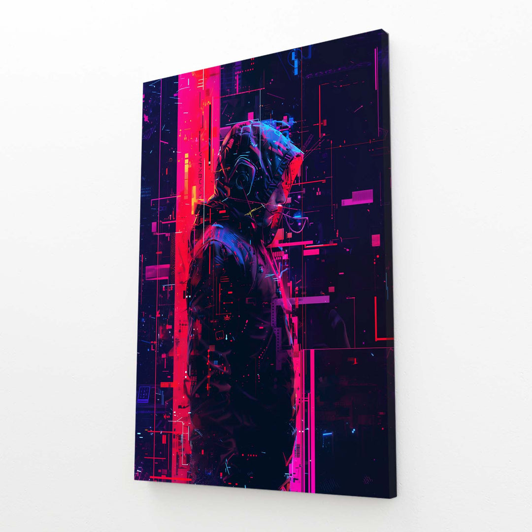 Loading image: Matrix Vision Cyberpunk Art | CYBER TECHWEAR®