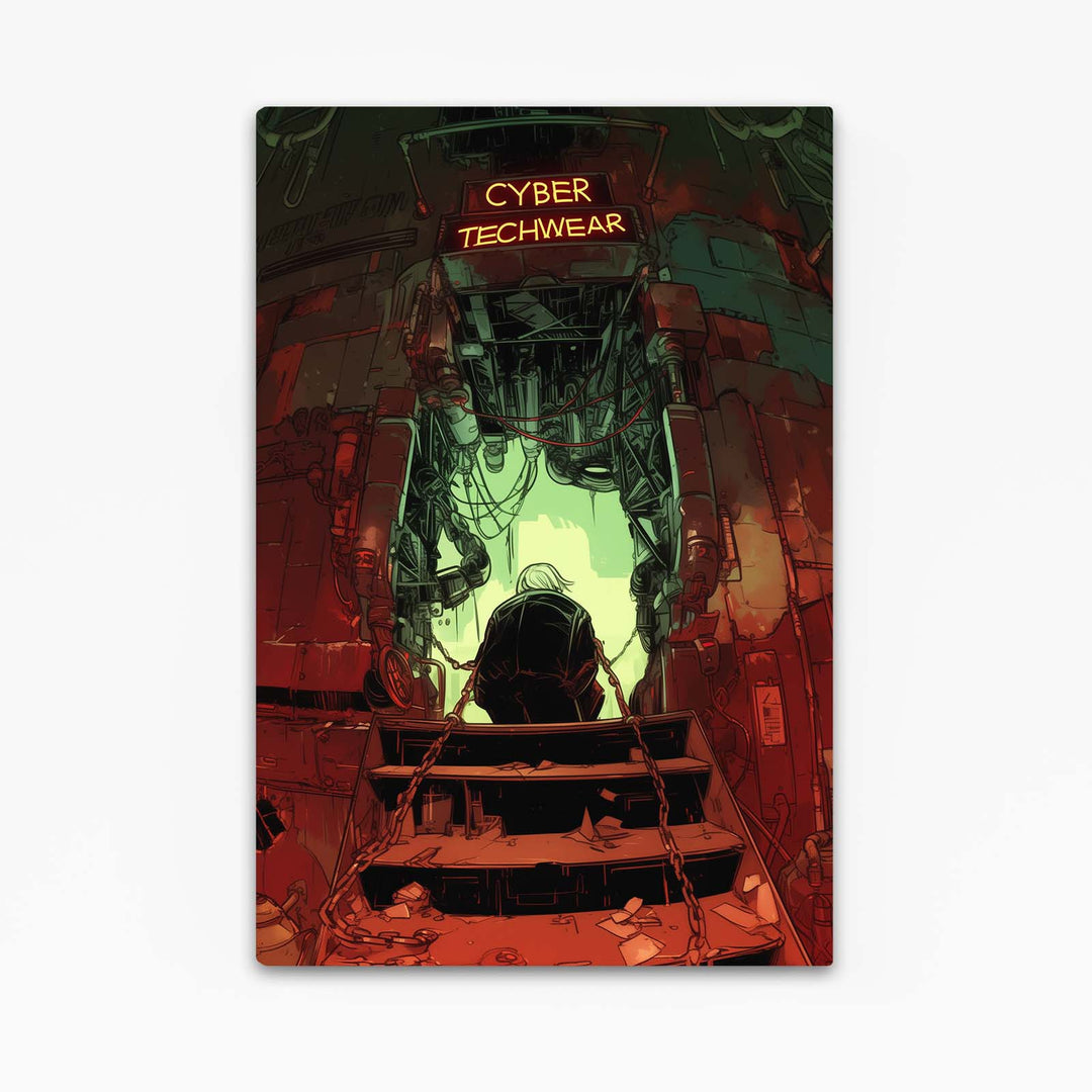 Home Mechanical Awakening Cyberpunk Art
