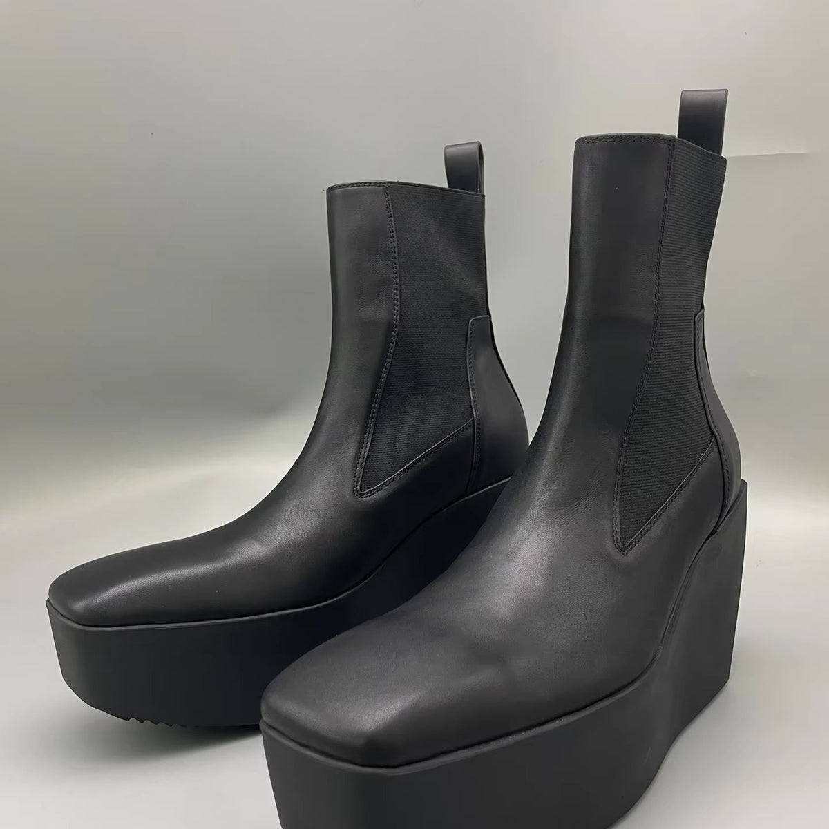 Men Chelsea Cyberpunk Boots Black – CYBER TECHWEAR