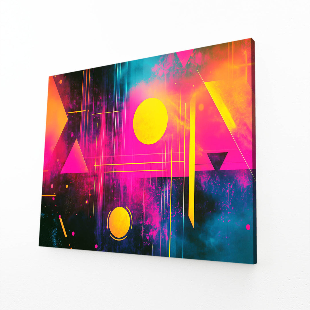 Loading image: Neon Abstract Cyberpunk Art | CYBER TECHWEAR®