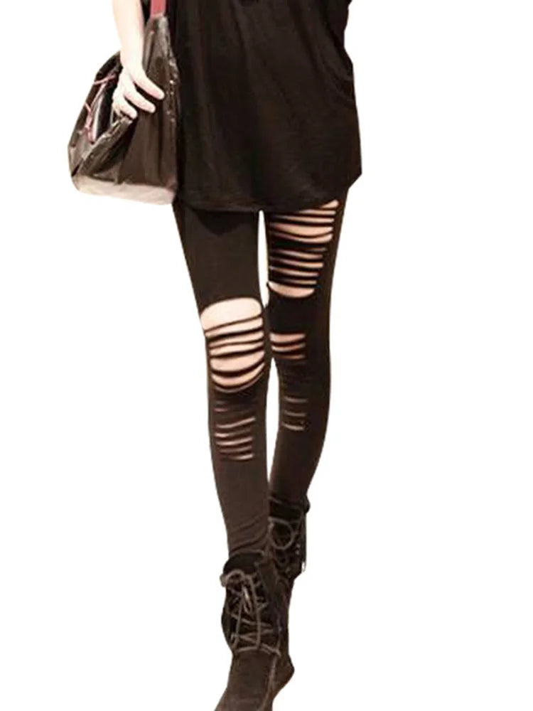 Pencil Cut Out Pants | CYBER TECHWEAR®