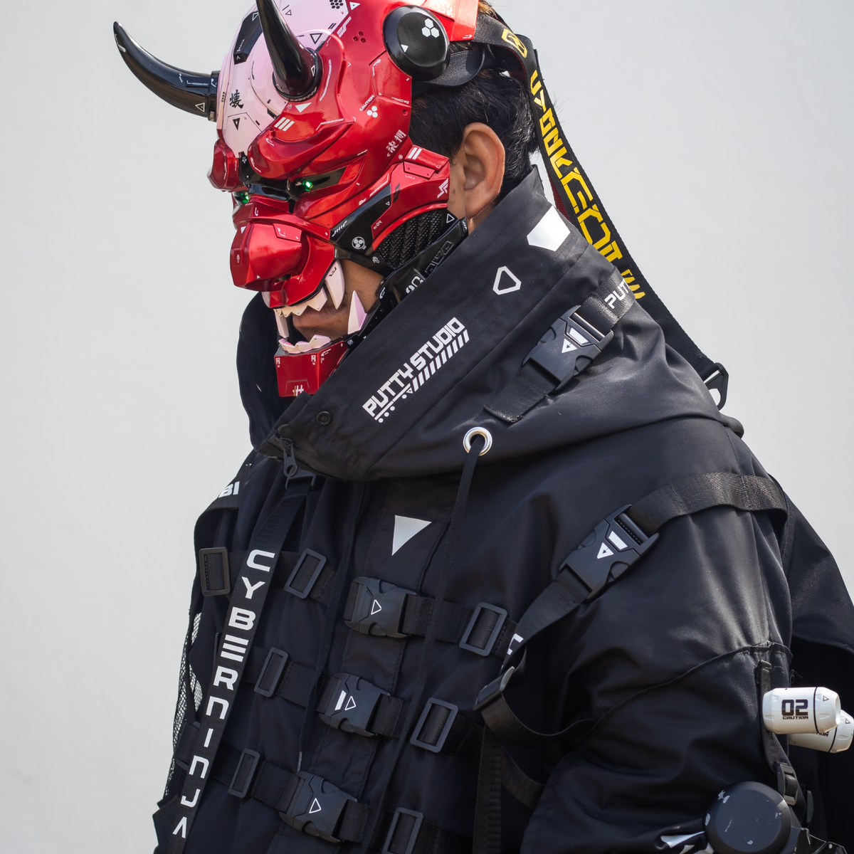 Red Oni Mask - Limited Stock | CYBER TECHWEAR®