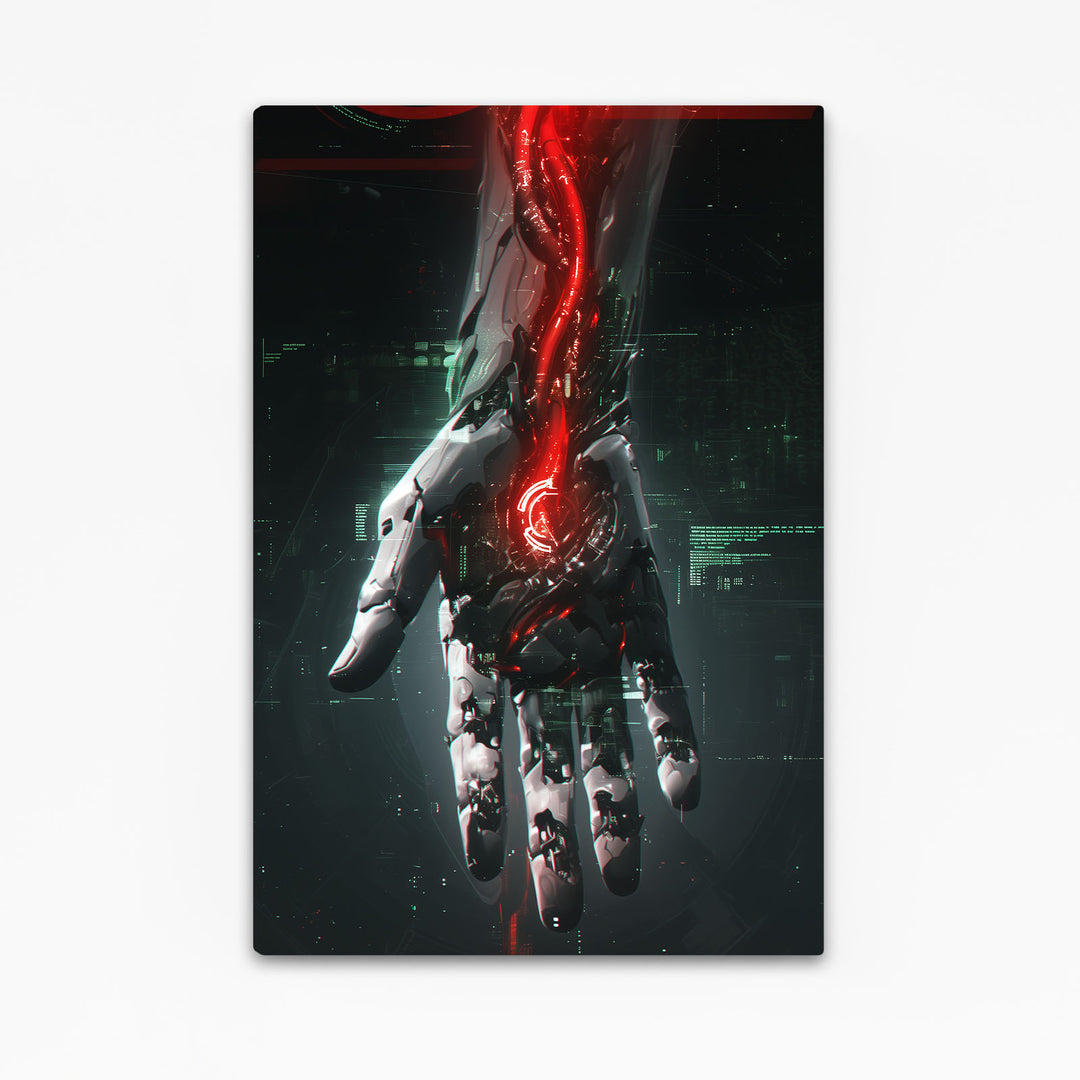 Home Robotic Hand Cyberpunk Art