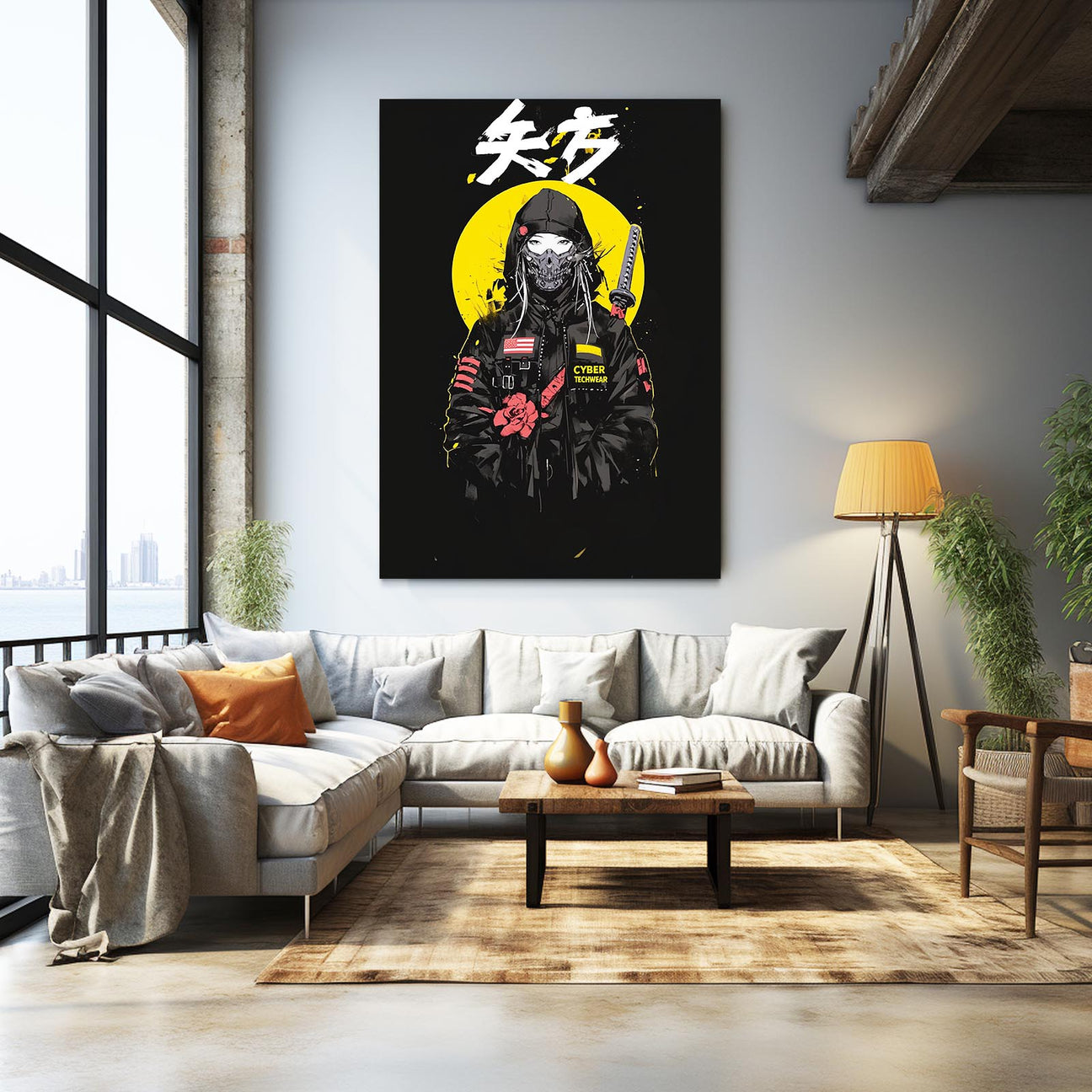 Home Shadow Ronin Cyberpunk Art