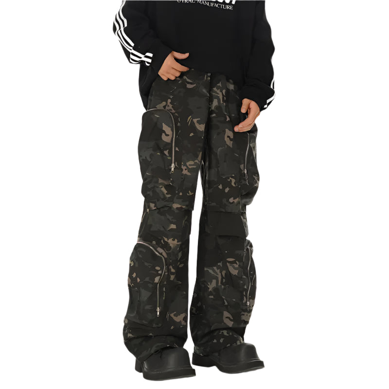Tactical Camouflage Cyberpunk Pants – CYBER TECHWEAR