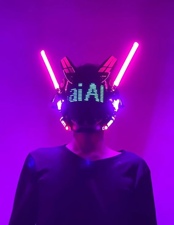 Tech Cosplay Cyberpunk Helmet