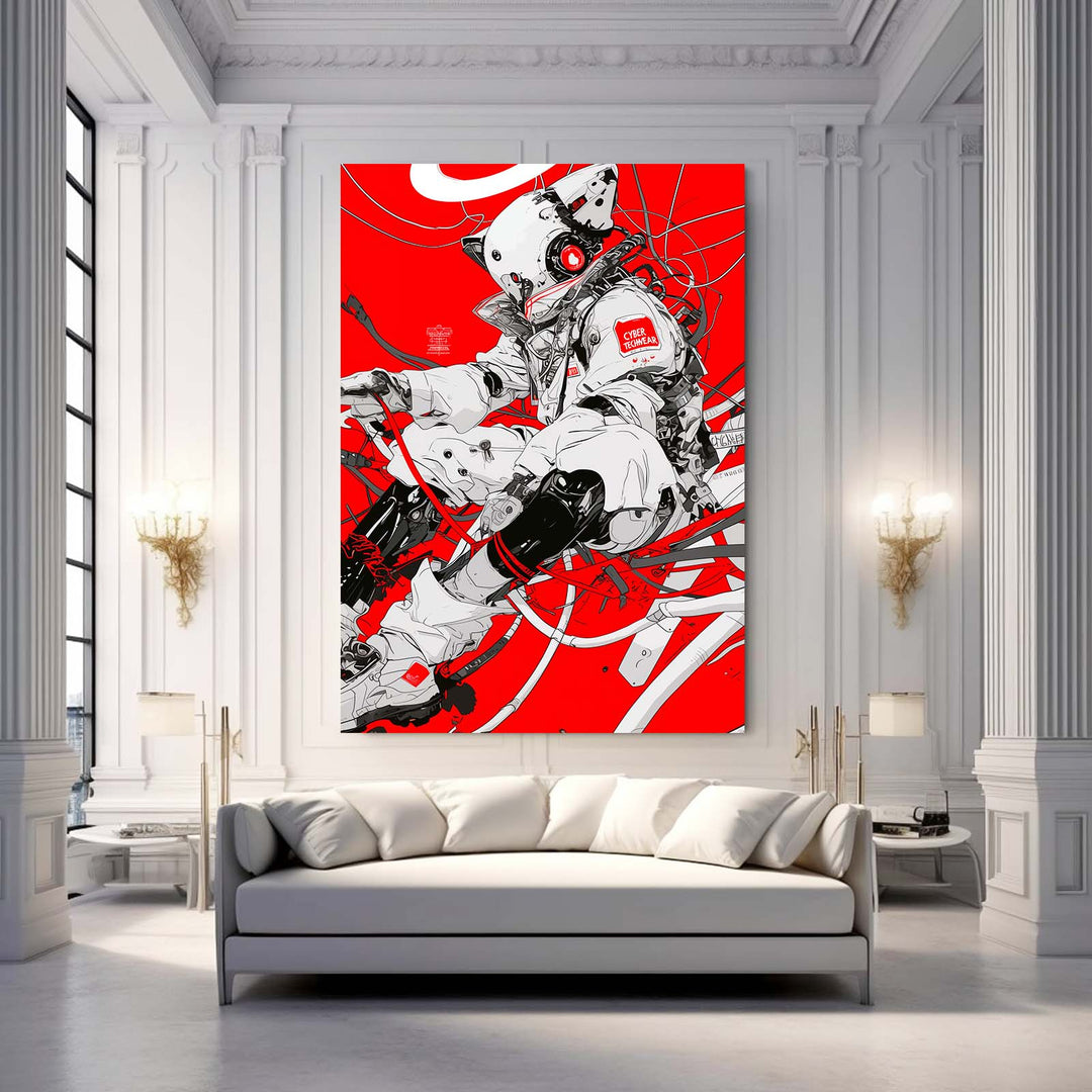 Loading image: Tech Inspired Cyberpunk Art | CYBER TECHWEAR®